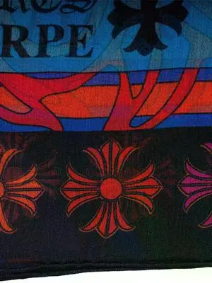 Chrome Hearts Graphic-print Scarf