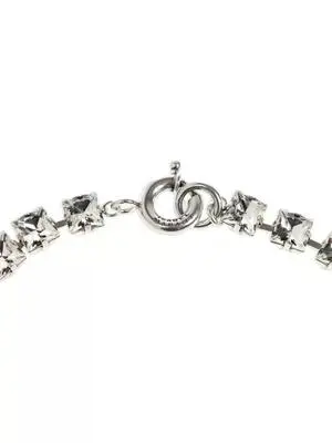 Isabel Marant Étoile Crystal-embellished Necklace - Silver
