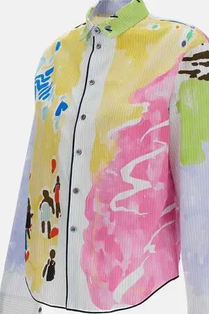ROHKA Printed Cotton Shirt
