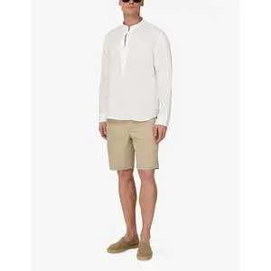 Boggi Milano Regular-fit Stretch Cotton-blend Bermuda Shorts