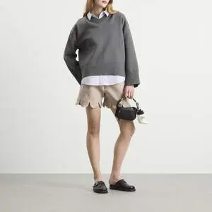 CHARLES JEFFREY Formal Boxer Shorts - Beige