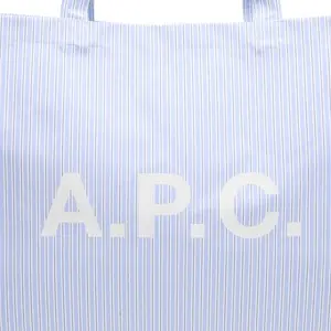 A.p.c. Striped Poplin Diane Shopping Tote