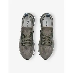 Magnanni Grafton Knitted Low-top Trainers - Green