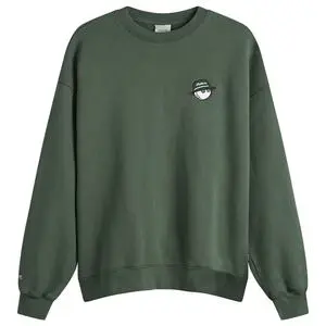 MALBON Range Cooper Embroidered Cotton Sweatshirt