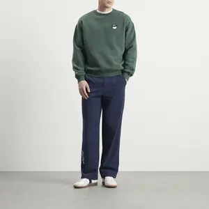 MALBON Range Cooper Embroidered Cotton Sweatshirt