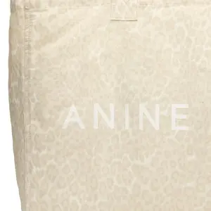 ANINE BING Leo Canvas Tote Bag