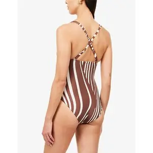 Seafolly Coastline Striped Swimsuit