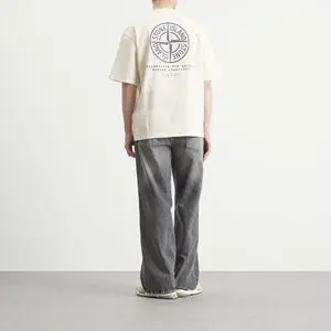 Stone Island Whirlwind Type T-shirt - Ivory