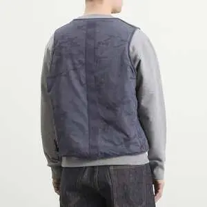 Stone Island Ripstop-tc Camouflage Utility Vest - Blue Grey