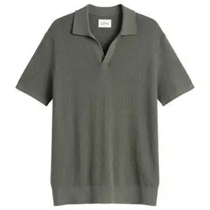 RONNING Textured Polo Shirt