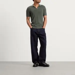 RONNING Textured Polo Shirt