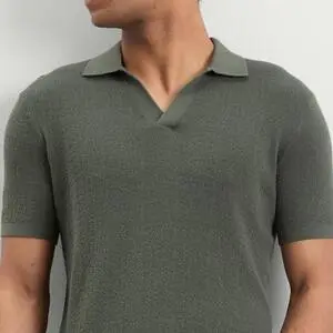 RONNING Textured Polo Shirt