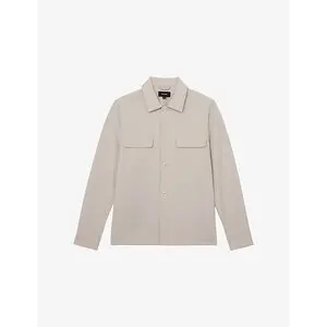 Reiss Single Breasted Overshirts For Men