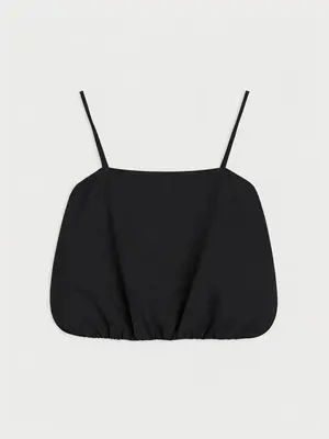 BY MALENE BIRGER Mia Voile Top - Black