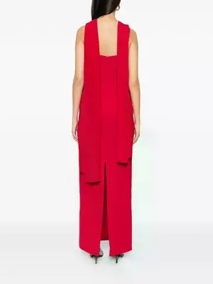Solace London Rona Maxi Dress - Red