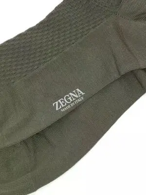 Zegna Sleek Dash Ankle Socks