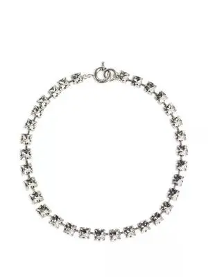 Isabel Marant Étoile Crystal-embellished Necklace - Silver