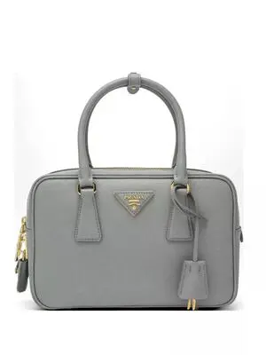 Prada Triangle Plaque Tote
