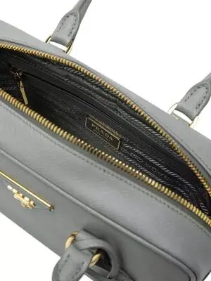 Prada Triangle Plaque Tote