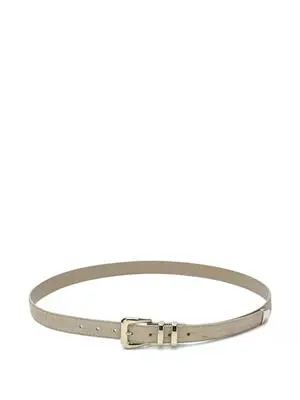 Brunello Cucinelli Crocodile-effect Leather Belt