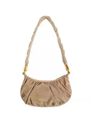 Balmain Braided-strap Shoulder Bag