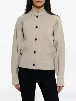 Jacquemus Logo-embroidered Button-up Sweater