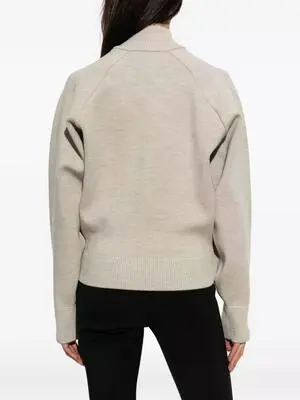 Jacquemus Logo-embroidered Button-up Sweater