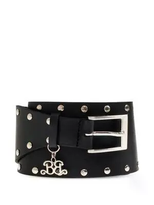 GESTUZ Studded Leather Belt