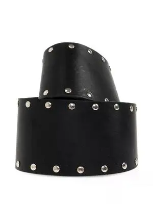GESTUZ Studded Leather Belt