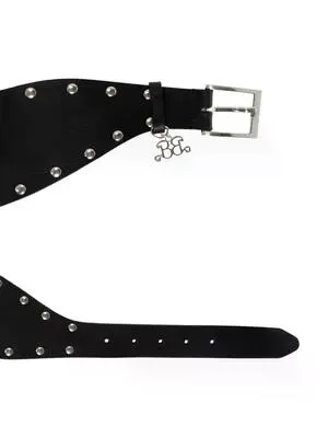 GESTUZ Studded Leather Belt