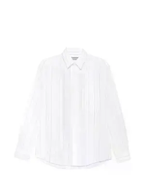 Canali Striped Chest-pocket Shirt