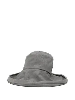 Junya Watanabe Plaid Fedora - Grey