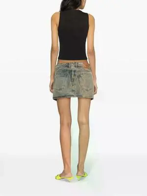 R13 Henley Cotton Tank Top