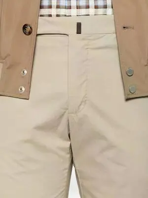 Incotex Slim-fit Cotton Trousers - Neutrals