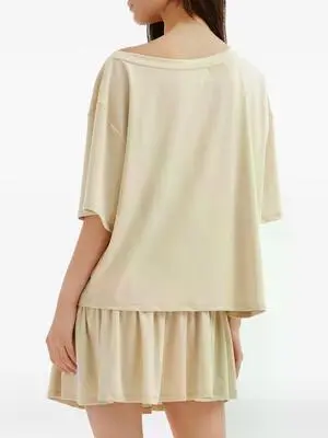 B+AB Off-shoulder Tiered Pyjama Set