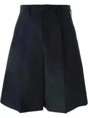 Junya Watanabe Belted Flared-leg Jeans With Pleated Front