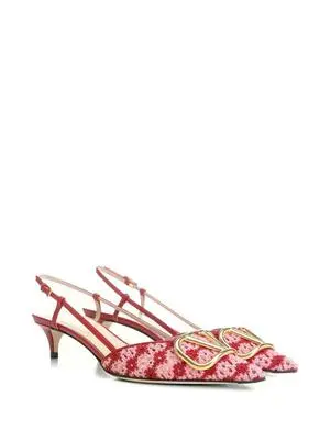 Valentino Garavani Vlogo Slingback Sandals