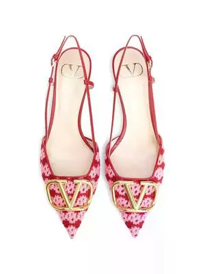 Valentino Garavani Vlogo Slingback Sandals
