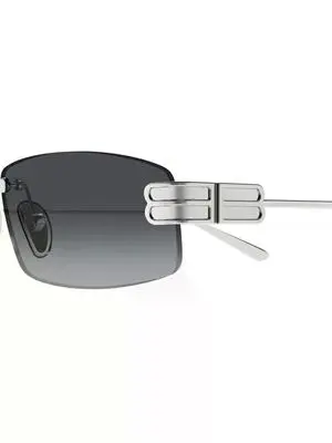 Balenciaga Gossip Rectangle-frame Sunglasses