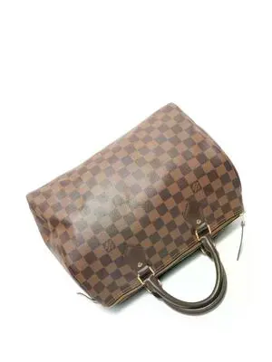 LOUIS VUITTON 2013 Damier Speedy Handbag - Brown