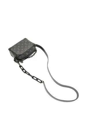 LOUIS VUITTON Monogram Eclipse Mini Soft Trunk - Black