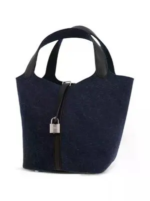 Hermès 2020 Picotin 22 Handbag - Blue