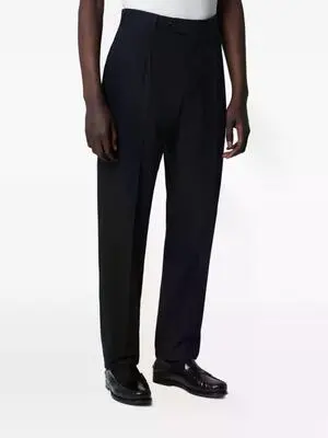 PT TORINO Pleated Tailored Trousers In Cotton