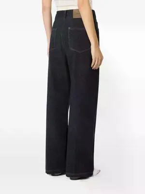 Max Mara Straight-leg Trousers - Blue