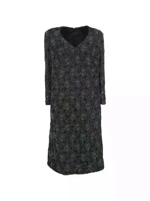 Vintage 1980s-1990s Beaded Floral Dress
