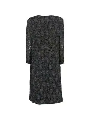 Vintage 1980s-1990s Beaded Floral Dress