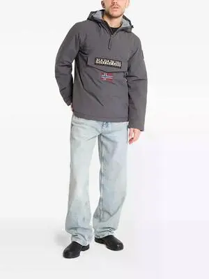 NAPAPIJRI Logo-patch Hooded Jacket