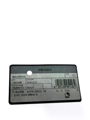 Prada Tessuto Chain Tote
