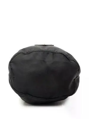 Prada 2000-2013 Tessuto Drawstring Pouch - Black