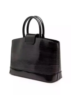 LOUIS VUITTON Epi Mirabeau Pm Satchel - Black